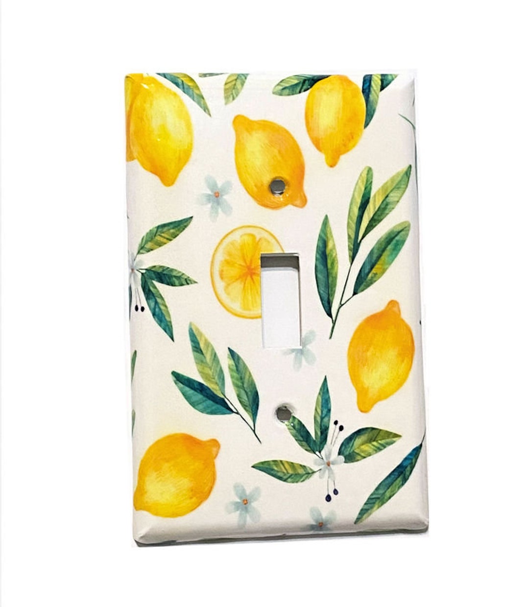Lemons Light Switch, Farm House Decor, Fruit Switch Plate Cover ...