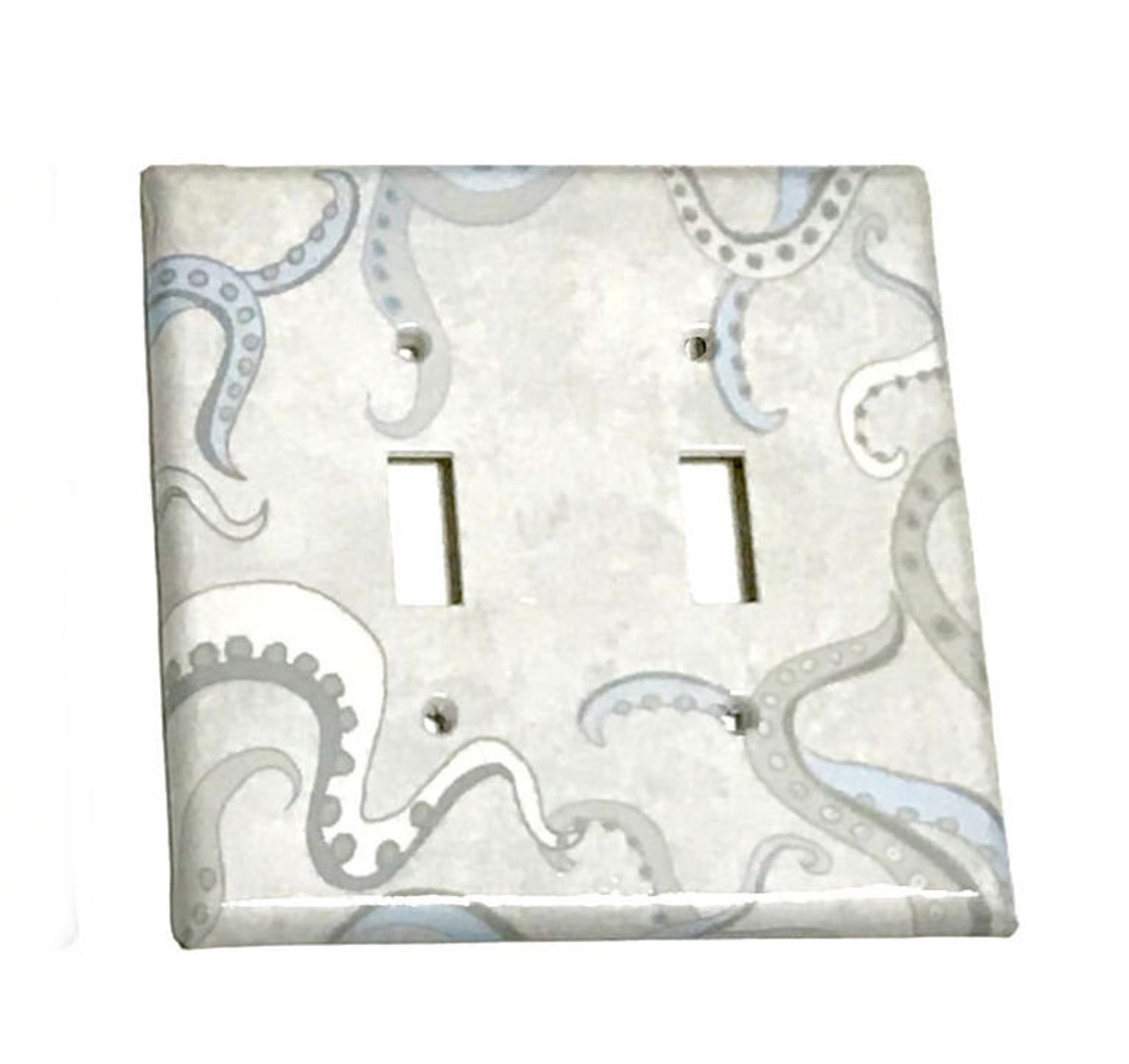Octopus Light Switch Cover, Tentacles Switchplate, Rocker Switch Cover ...