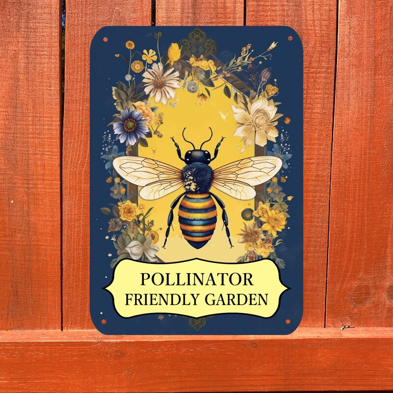 Pollinator Sign - Etsy