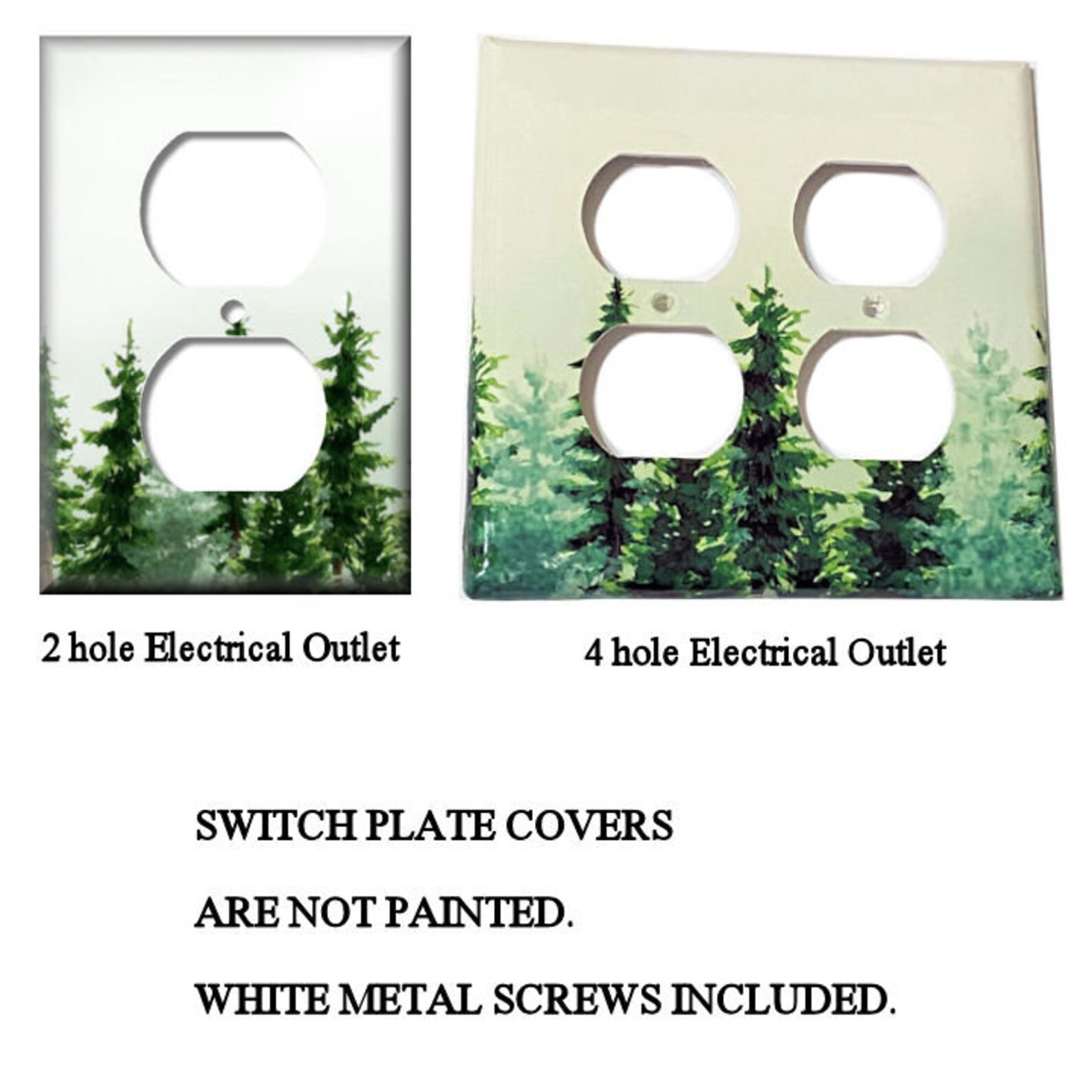 Forest Trees Light Switch Cover Switchplate Cover Trees - Etsy