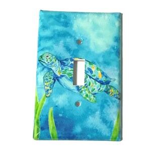 Sea Turtle Light Switch Cover - Etsy