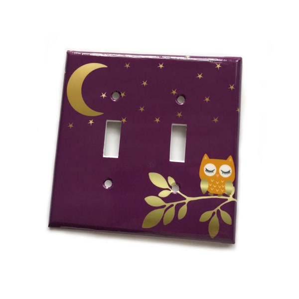 Owl Switch Plate - Etsy