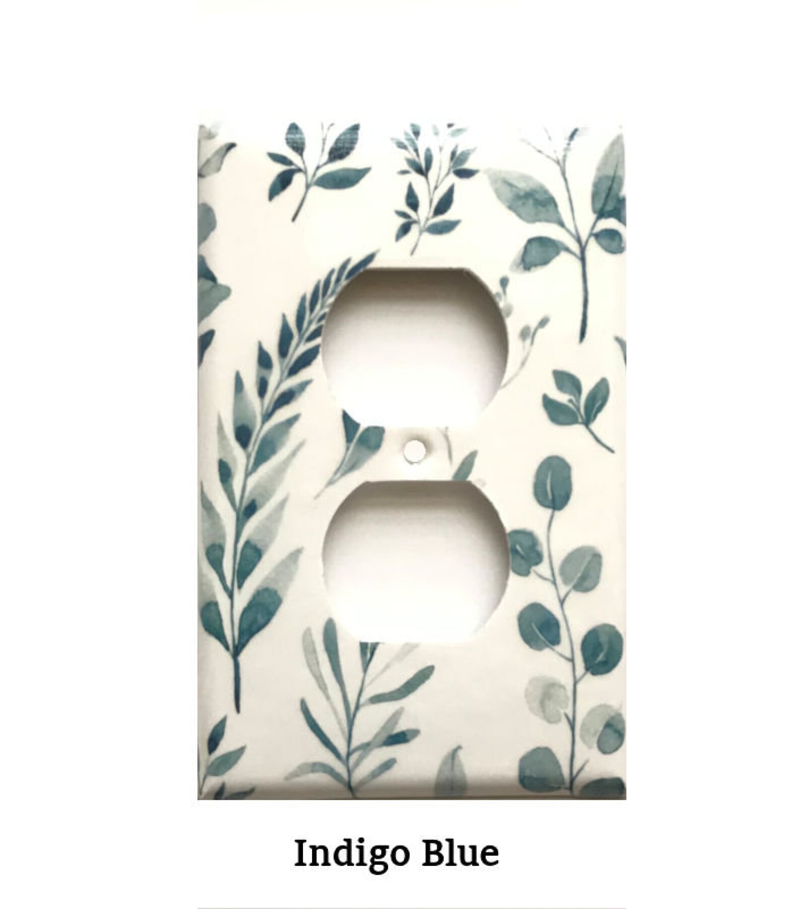 Botanical Light Switch Cover Switchplate Cover Greenery - Etsy