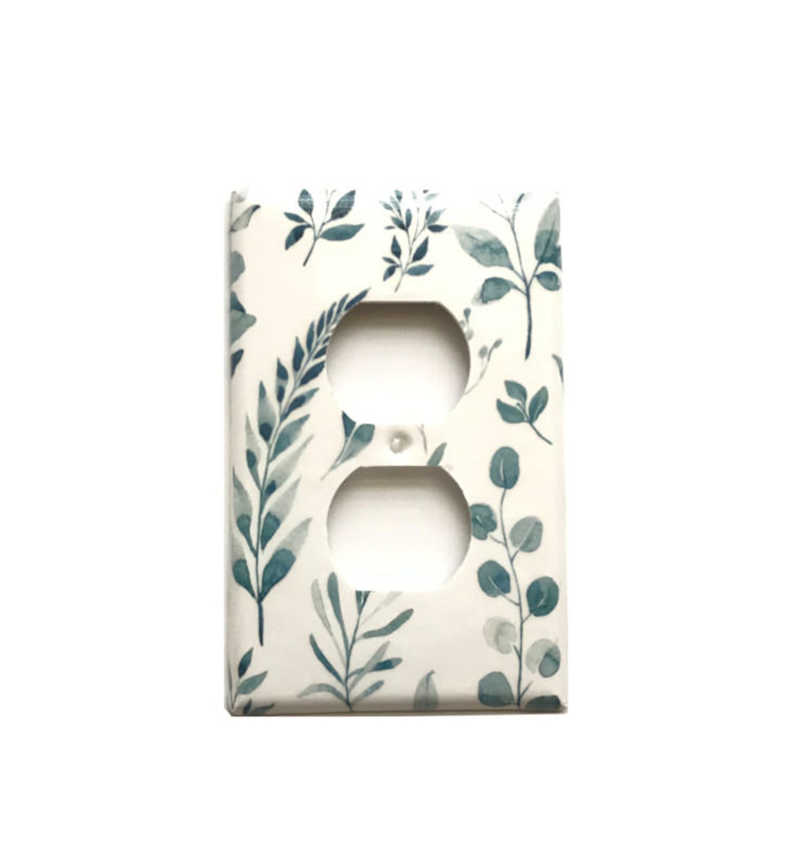 Botanical Light switch Cover Switchplate cover Greenery | Etsy