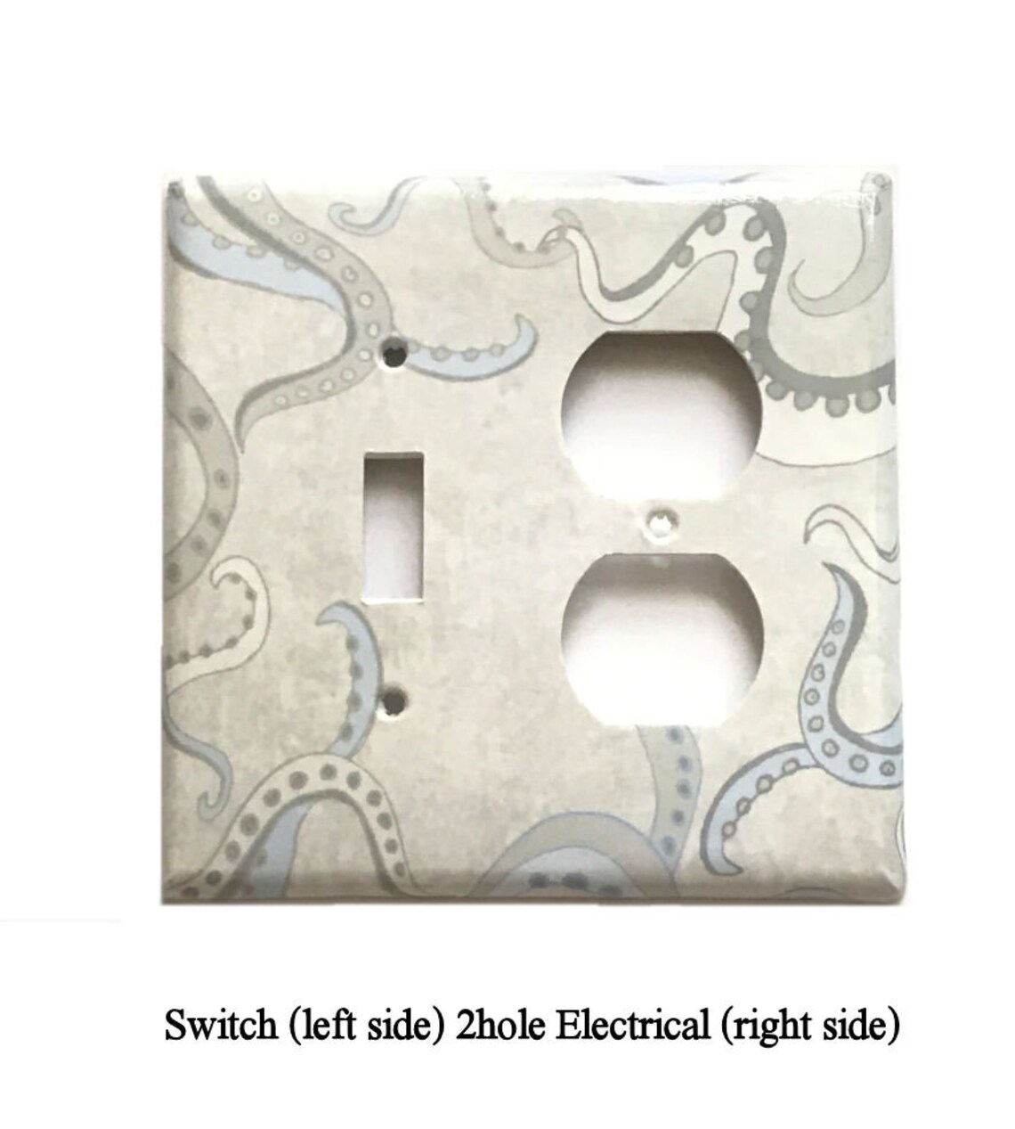 Octopus Light Switch Cover Tentacles Switchplate Rocker | Etsy