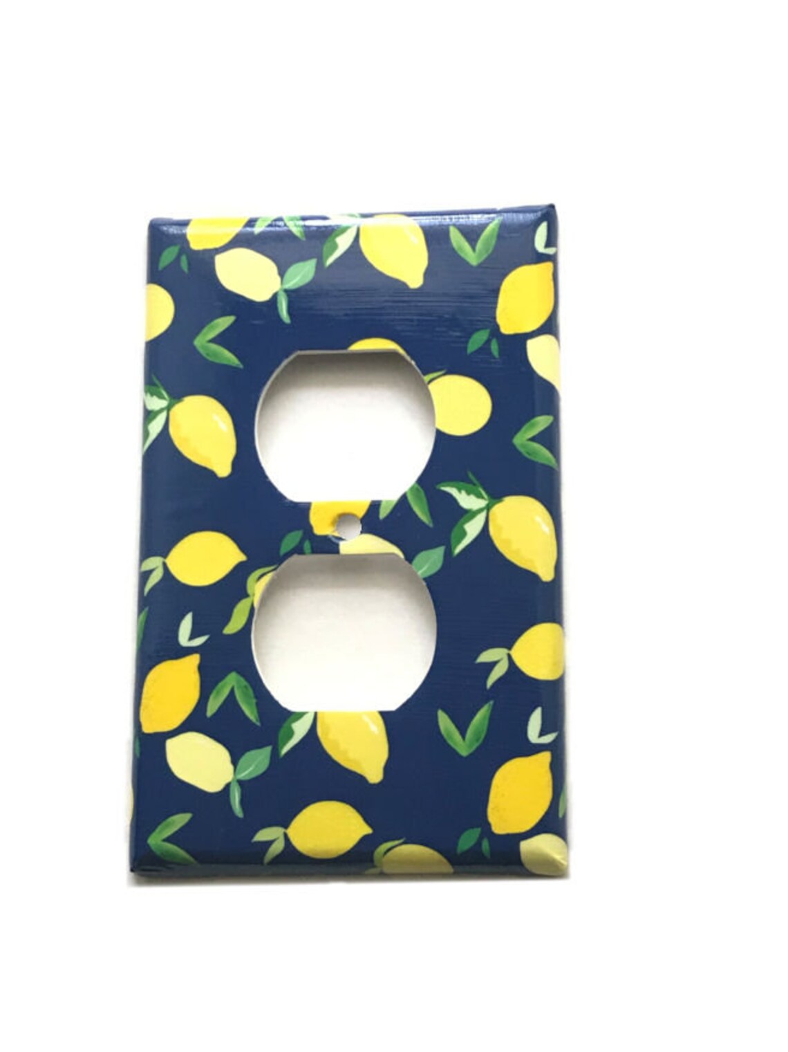 Summer Lemons Light Switch Fruit switch plate cover Kitchen | Etsy