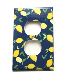 Summer Lemons Light Switch Fruit Switch Plate Cover Kitchen - Etsy