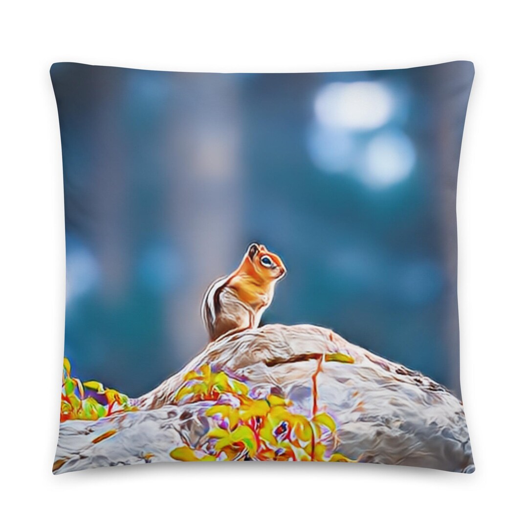 Home Decor Accent Pillow for Nature Lovers and Gift With Unique Vivid ...