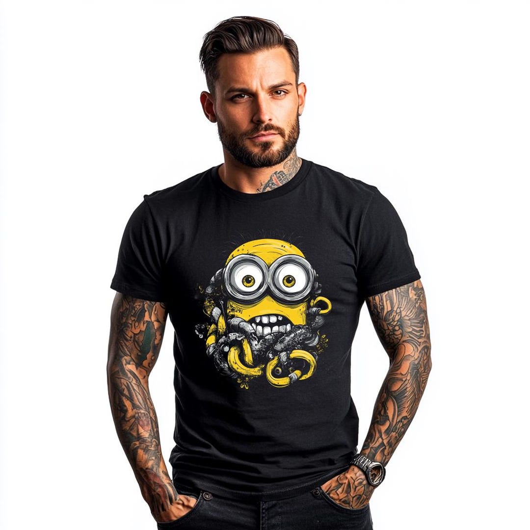Minion T-shirt Digital Design - Etsy