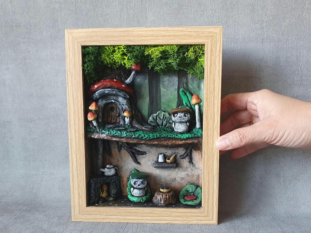 Fairyworld Handmade 3D Shadow Box Art Home Decor - Etsy