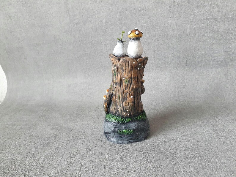 Cute Tree Spirit Forest Sprite With Mushroom Sprouts Fantastical ...