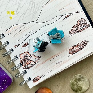 3D Printed Rover Earrings - Etsy