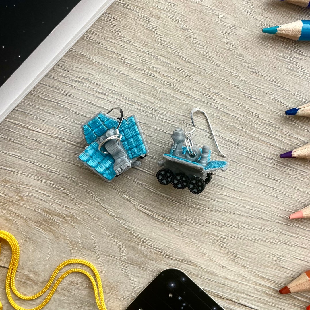 3D Printed Rover Earrings - Etsy