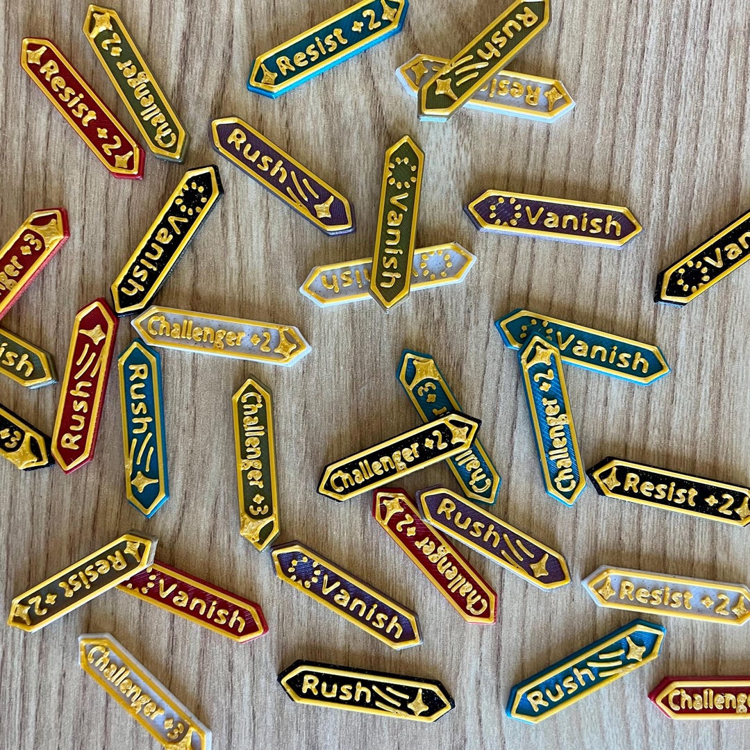 Lorcana Inspired Status Tokens Upgrade Pack - Etsy