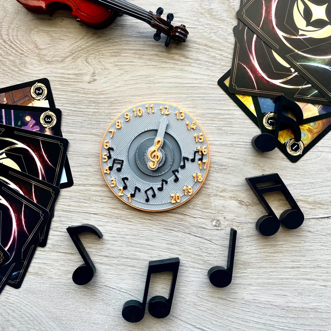 Steelsong Themed 3D Printed Lore Counter - Etsy