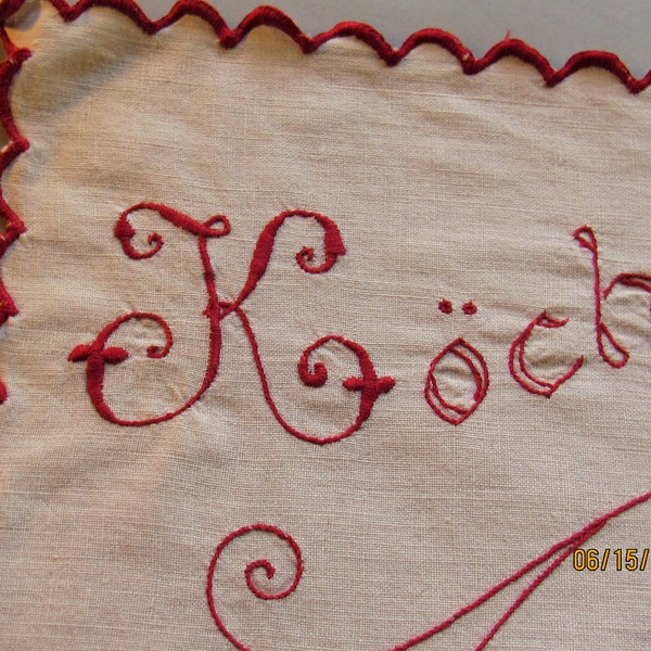 Redwork - Etsy