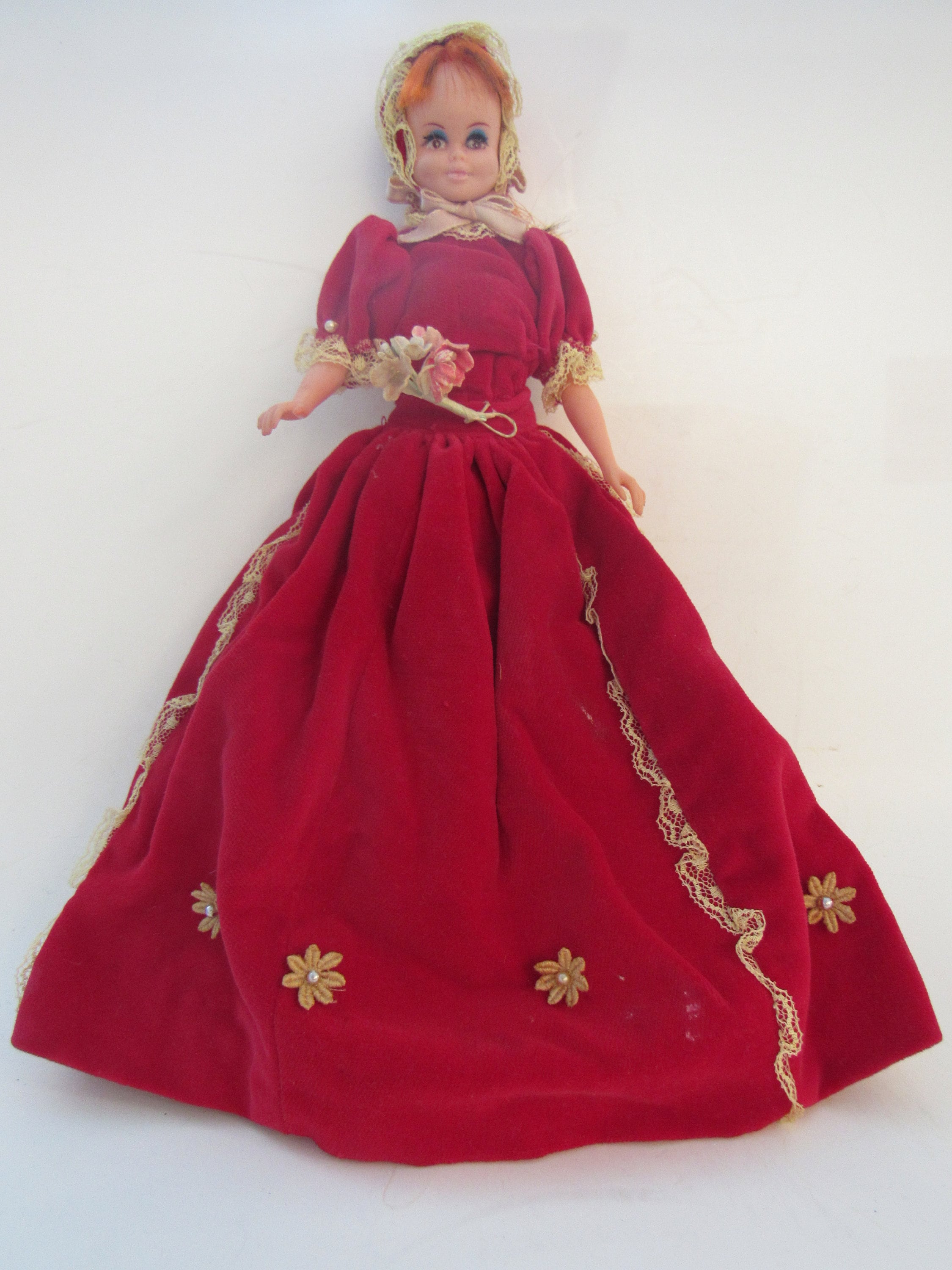 Vintage Princess Grace Maddie Mod Doll With Red Velvet Gown - Etsy