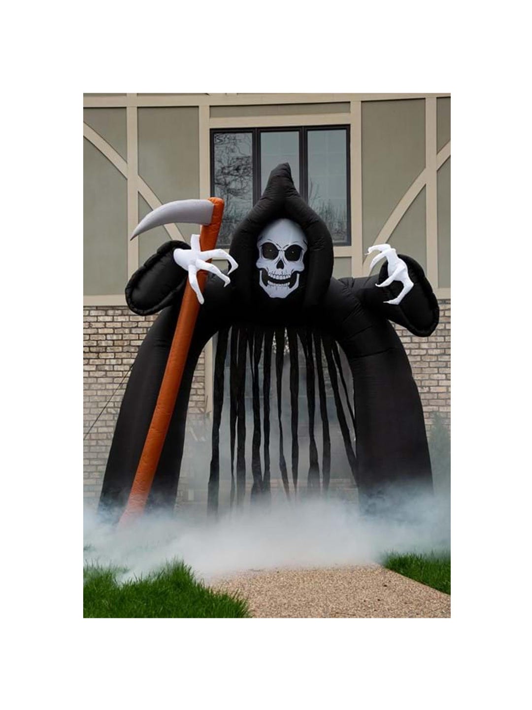 9.6FT Inflatable Reaper Death Archway Halloween Decoration, Spooky ...