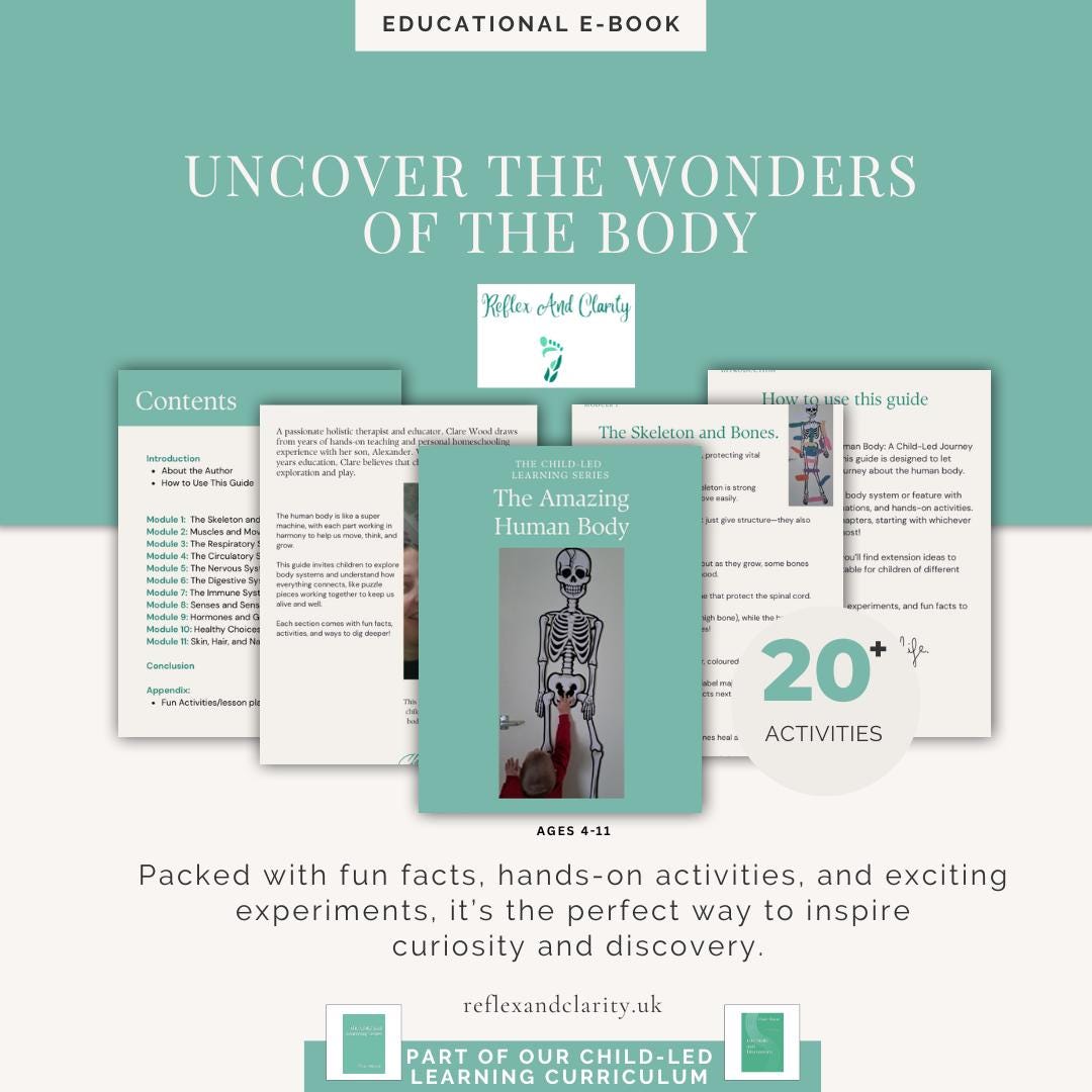 The Amazing Human Body: A Child-led Learning Guide | Educational ...