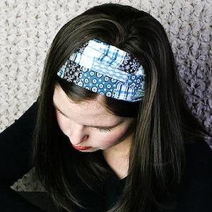 ADULT Head Covering Pattern Headcovering Pattern Wide Fabric Headband ...