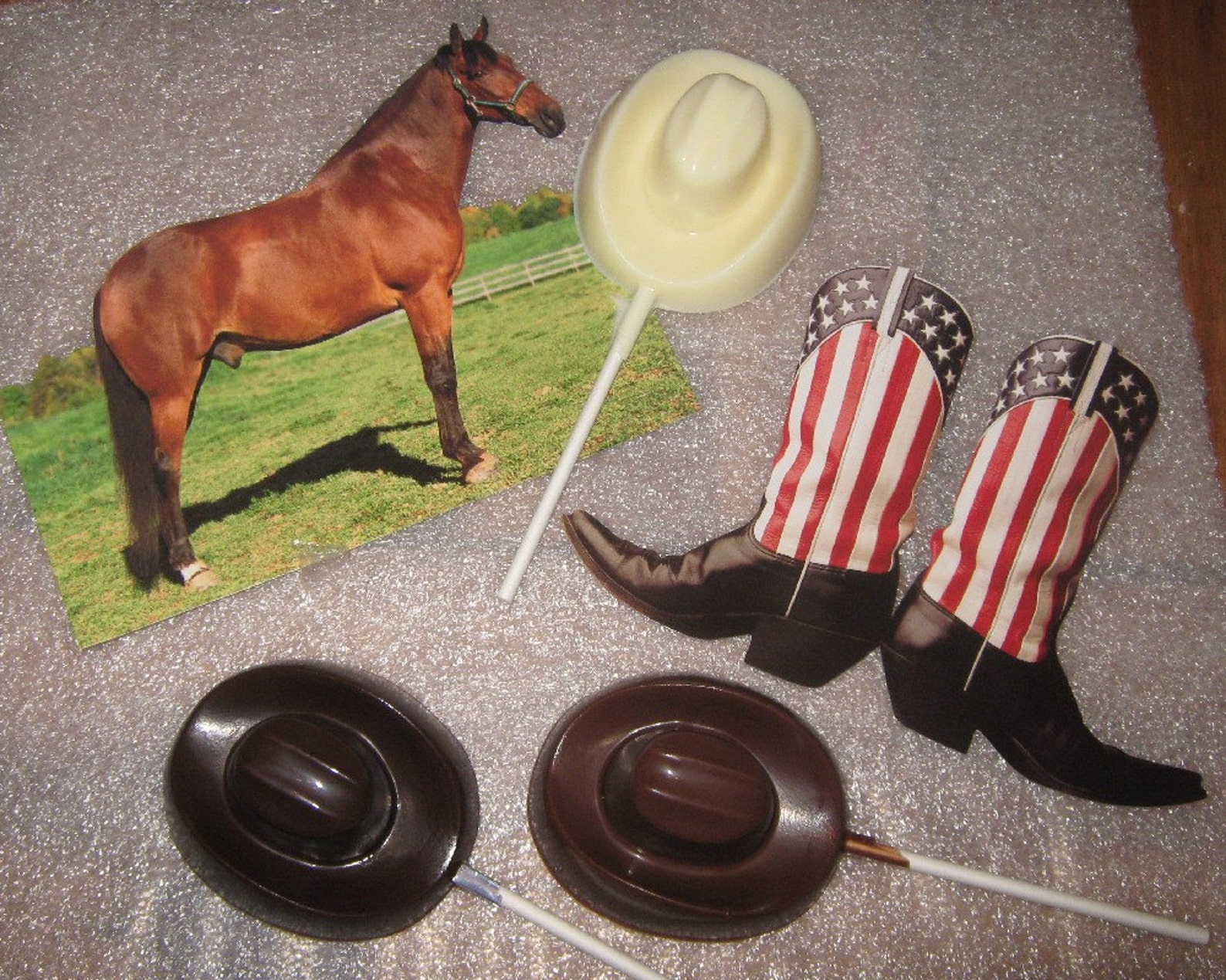 One Dozen Cowboy Hat Lollipop Sucker Party Favor | Etsy