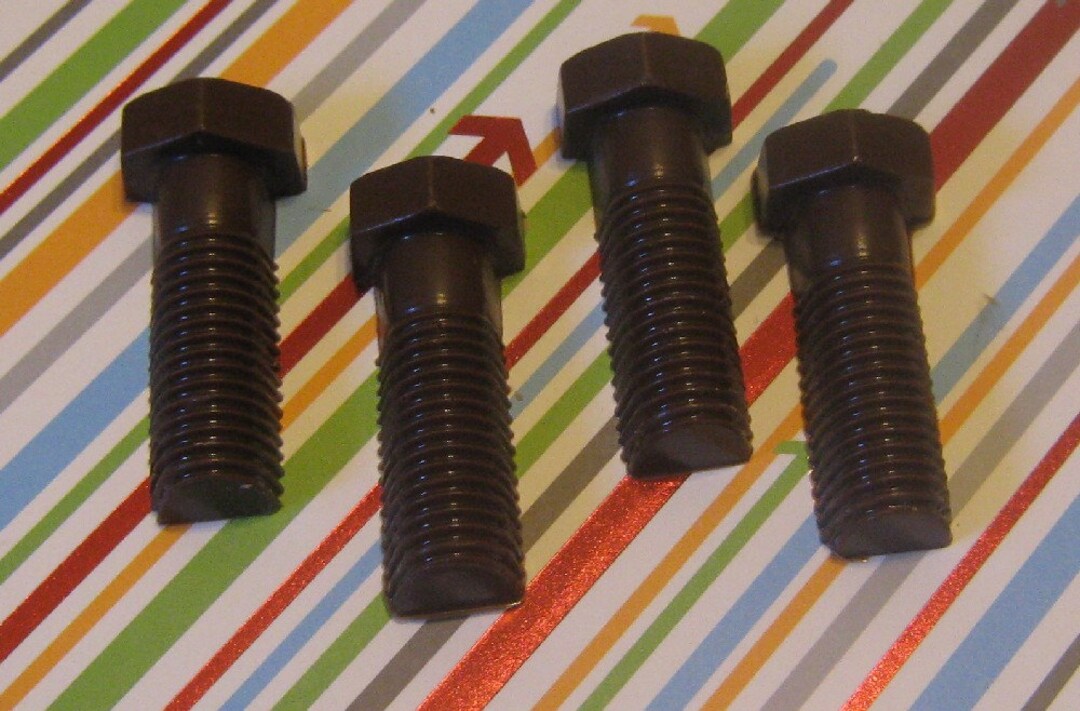 One Dozen Chocolate Bolts Carpenter Auto Builder Party Favors Cupcake ...