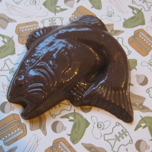 Kiss My Bass - Large Solid Chocolate Fish Cake Topper Party Favor - Etsy
