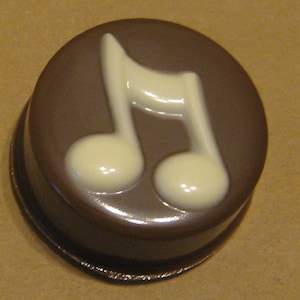 Music Note Chocolate Covered Sandwich Cookie One Dozen - Etsy