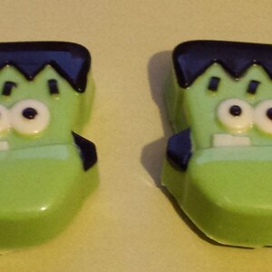 One Dozen Frankenstein Theme Chocolate Covered Sandwich Cookie Party ...