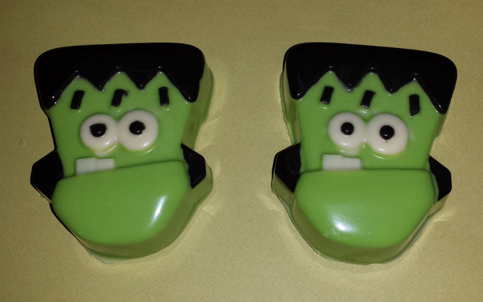 One Dozen Frankenstein Theme Chocolate Covered Sandwich Cookie Party ...