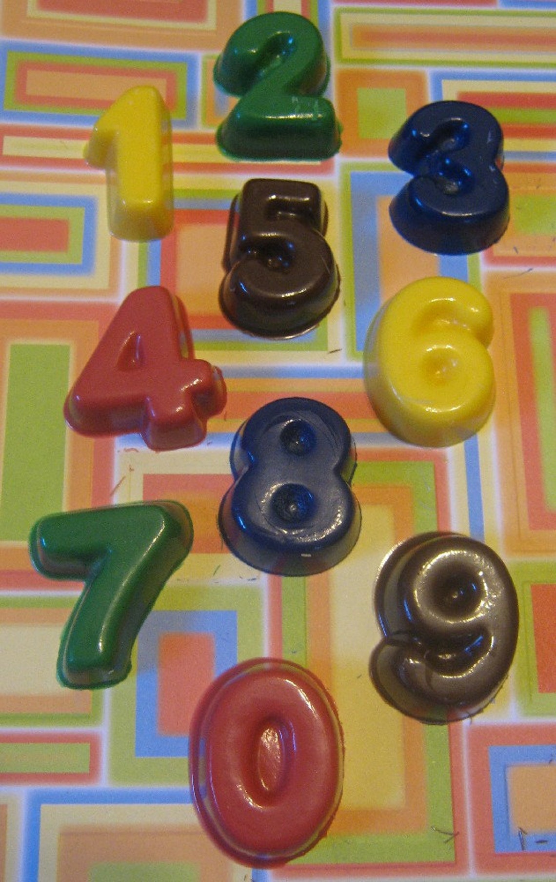 Larger Numbers Candies or Cupcake Toppers - Etsy