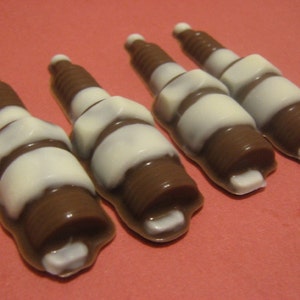 One Dozen Chocolate Spark Plug Candies - Etsy