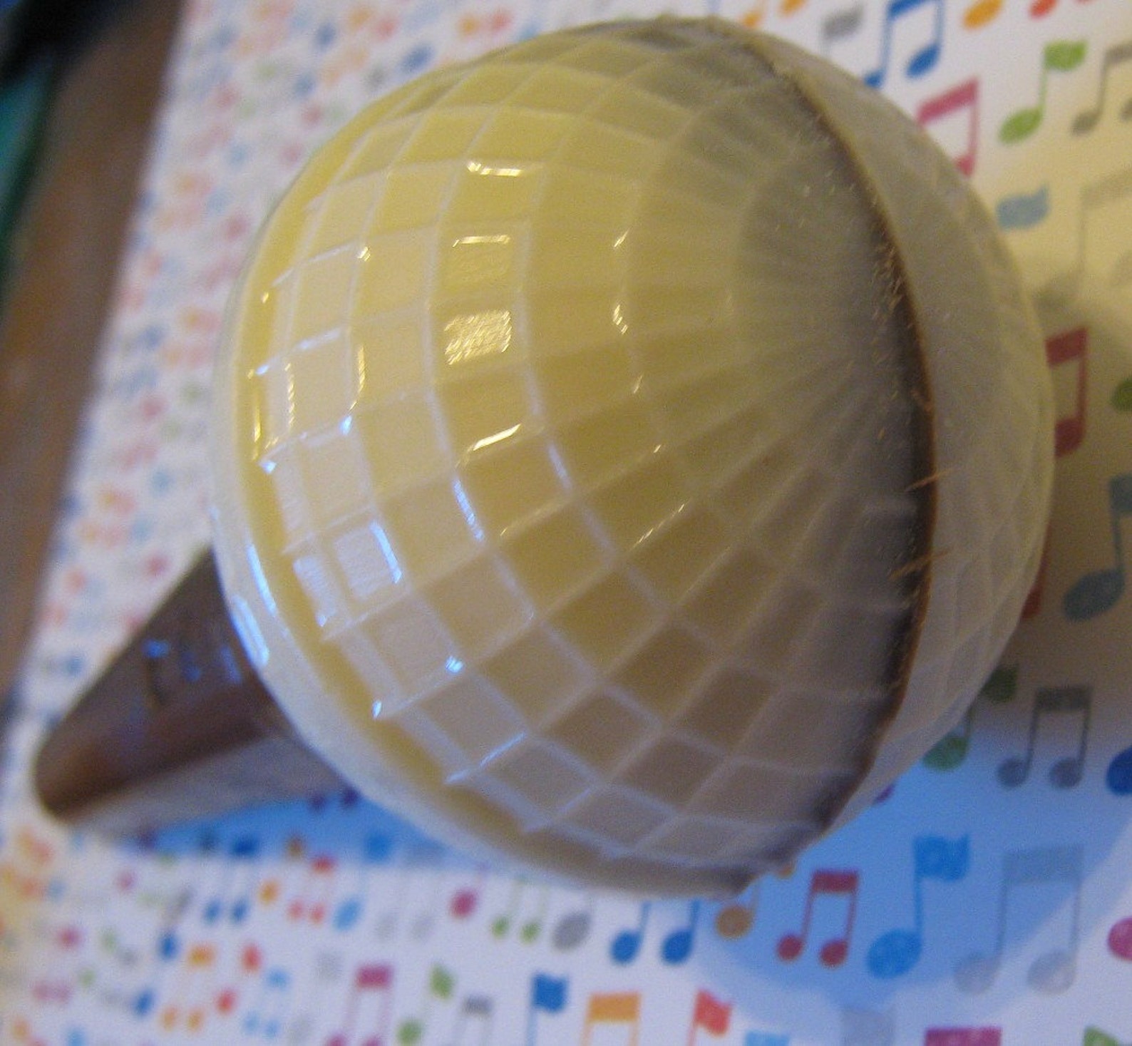 Solid Chocolate Microphone Cake Topper Party Favor | Etsy