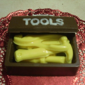 Chocolate Tool Box With 5 Tools - Etsy