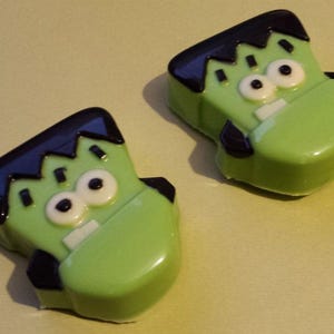 One Dozen Frankenstein Theme Chocolate Covered Sandwich Cookie Party ...