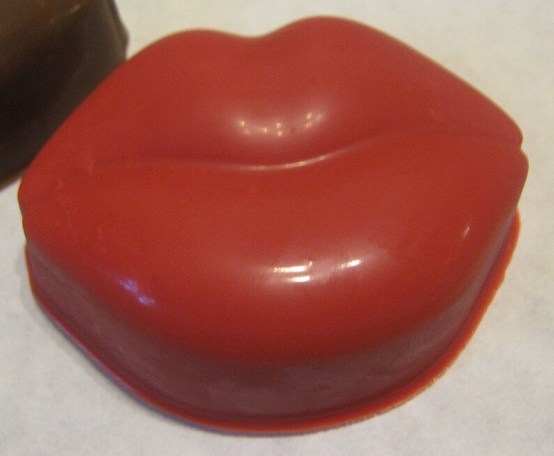 Say It With a Kiss Lip Shaped Chocolate Covered Sandwich - Etsy