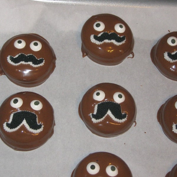 Mustache Cookies - Etsy