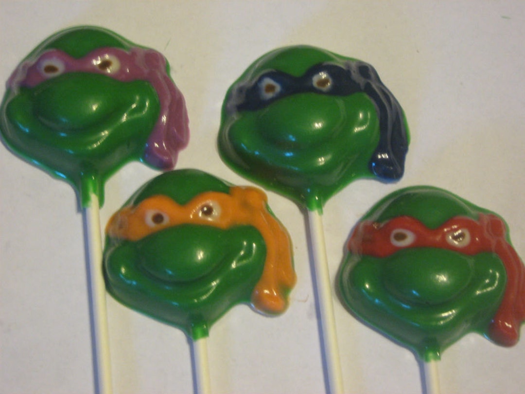One Dozen Masked Turtle Lollipop Sucker Party Favors - Etsy