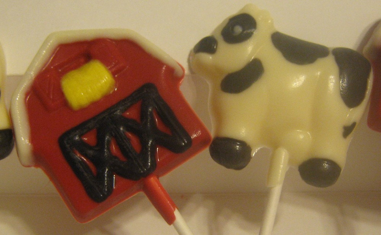 12 Large Barn and Cow Lollipop Suckers Farm Party Favors - Etsy
