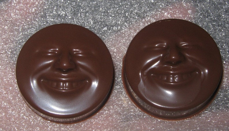 Smiling Happy Face Chocolate Covered Sandwich Cookie Oreos - Etsy