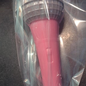 Solid Chocolate Microphone Cake Topper Party Favor - Etsy