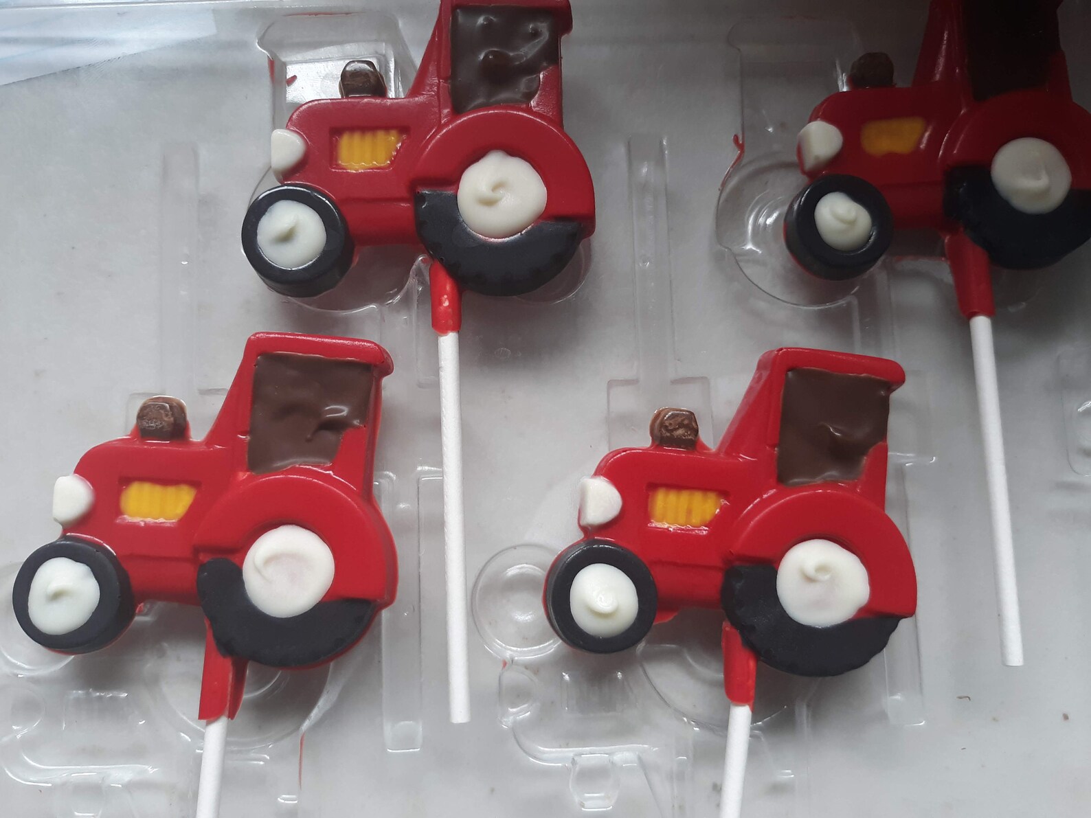 One Dozen Farm Tractor Lollipop Suckers Party Favors - Etsy