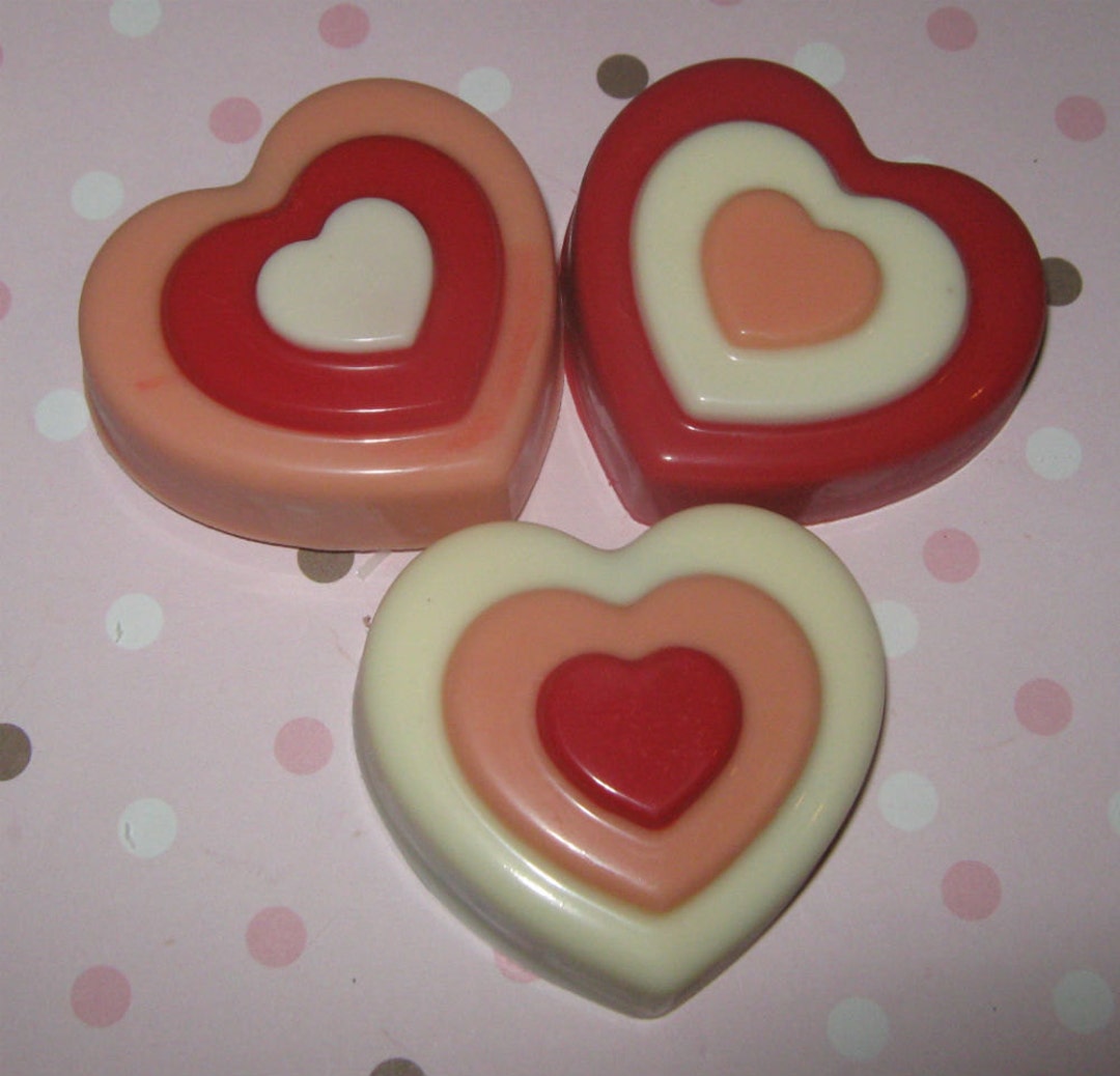 One Dozen Triple Heart Chocolate Covered Sandwich Cookie Party Favors ...
