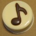 Music Note Chocolate Covered Sandwich Cookie Oreo One Dozen - Etsy