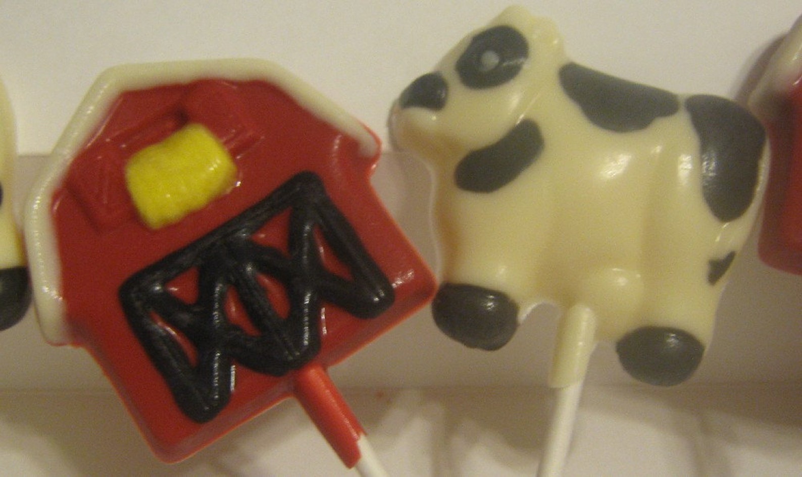 12 Large Barn and Cow Lollipop Suckers Farm Party Favors - Etsy