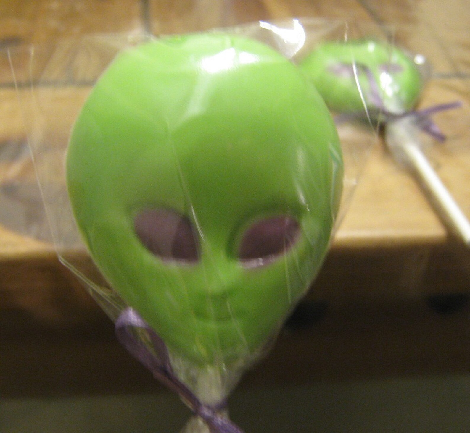 One Dozen Alien Head Chocolate Lollipops | Etsy