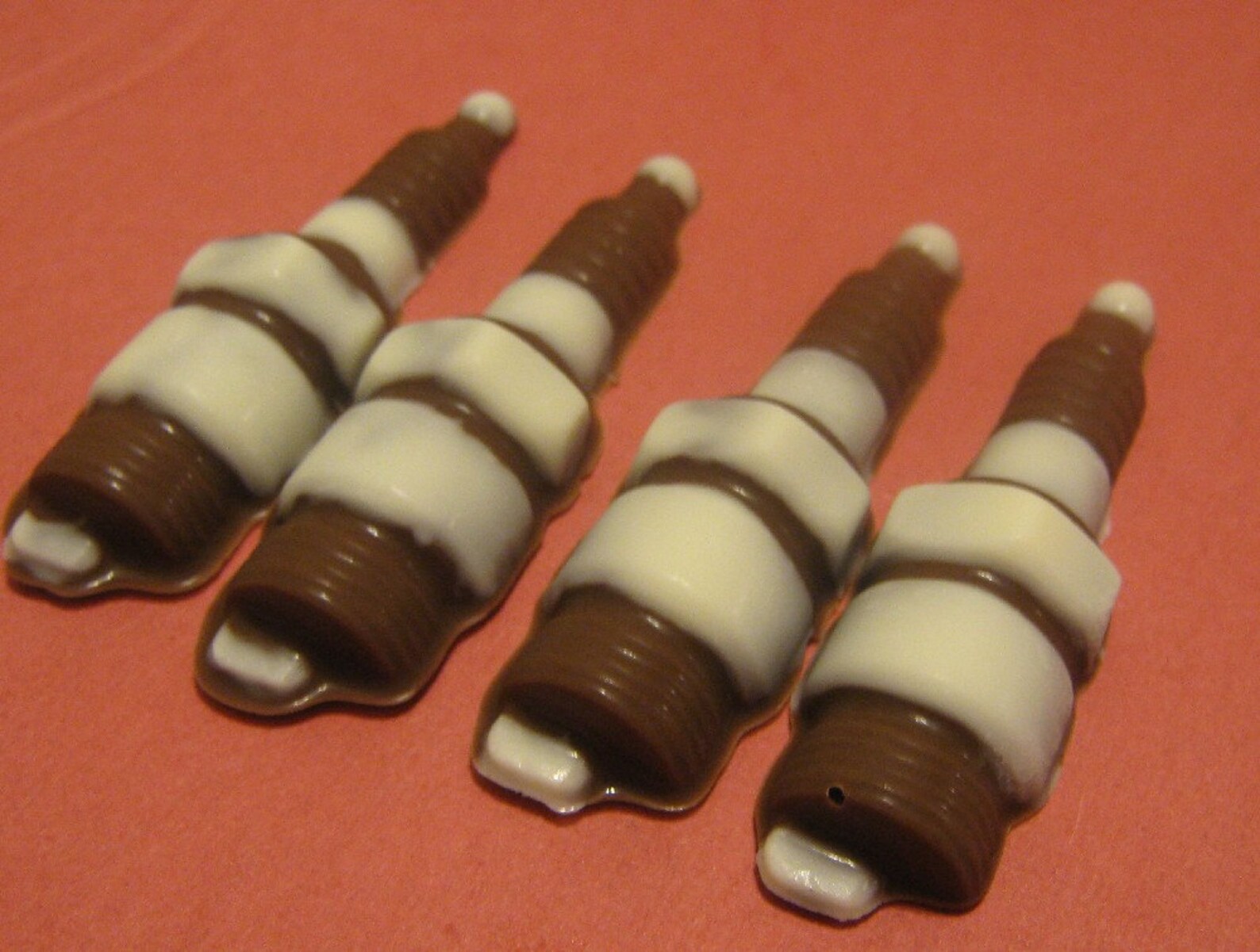 One Dozen Chocolate Spark Plug Candies - Etsy