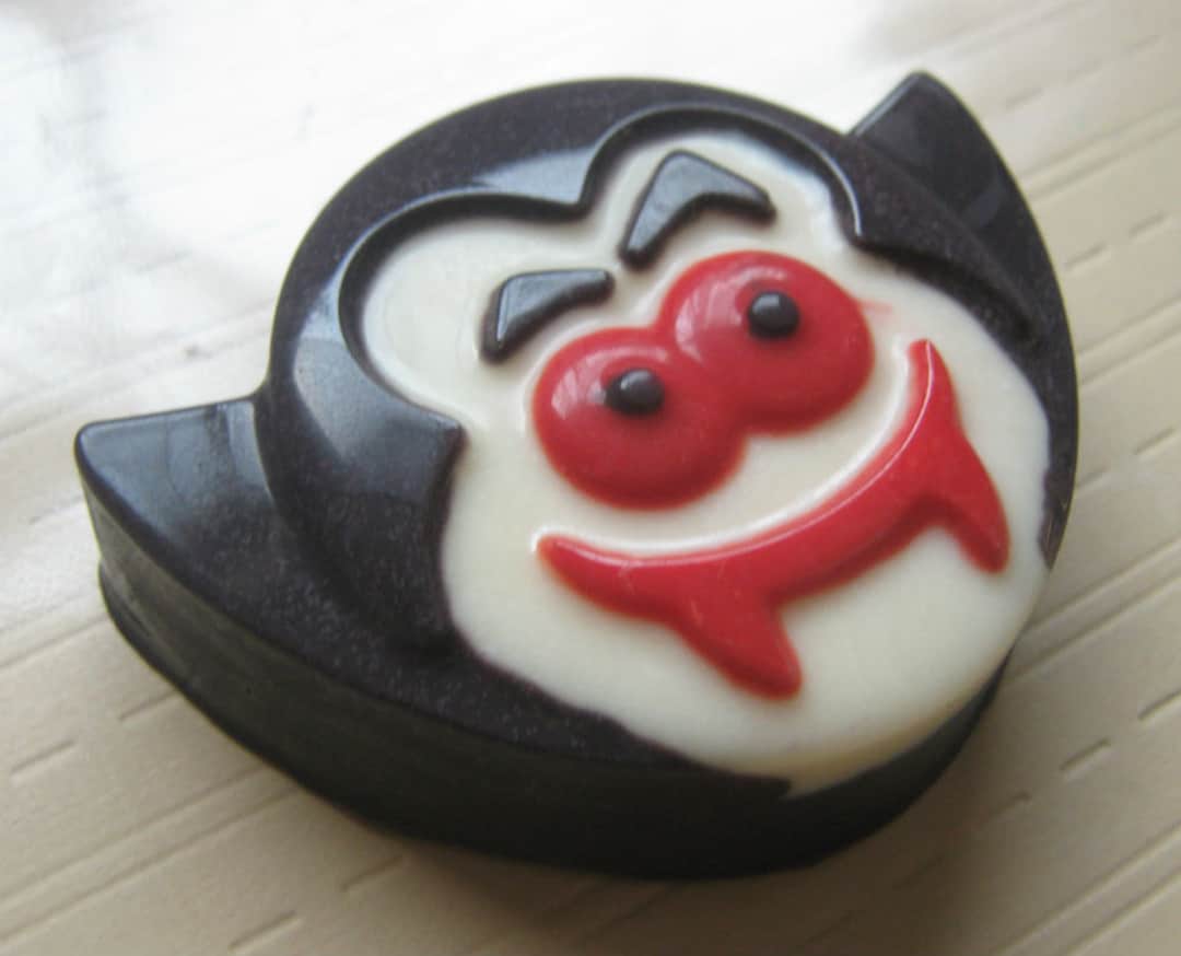 Dracula Vampire Design Chocolate Covered Sandwich Cookie Chocolate ...