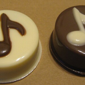 Music Note Chocolate Covered Sandwich Cookie Oreo One Dozen - Etsy