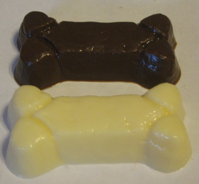 One Dozen Chocolate Dog Bones Party Favors - Etsy